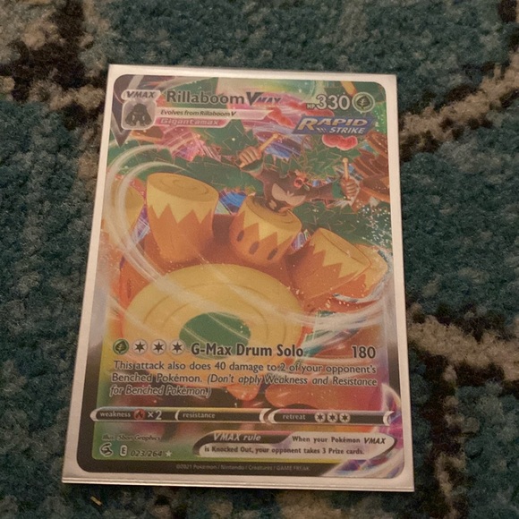 Pokemon | Toys | Rillaboom Vmax | Poshmark
